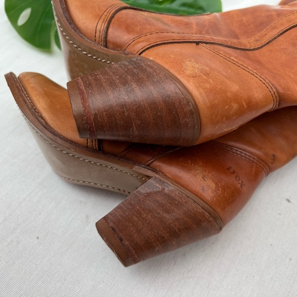 Dex | Shoes | Vintage 7s Dex Leather Boots Sz 5 | Poshmark